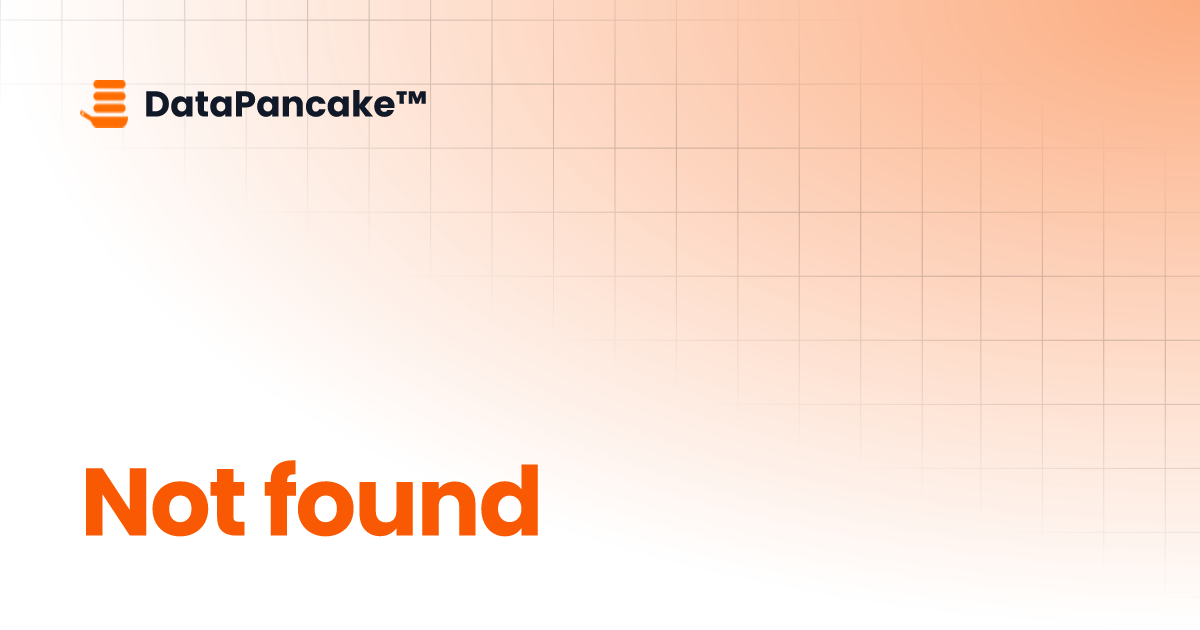 How to Create a Single DataPancake Data Source (Script Builder ...